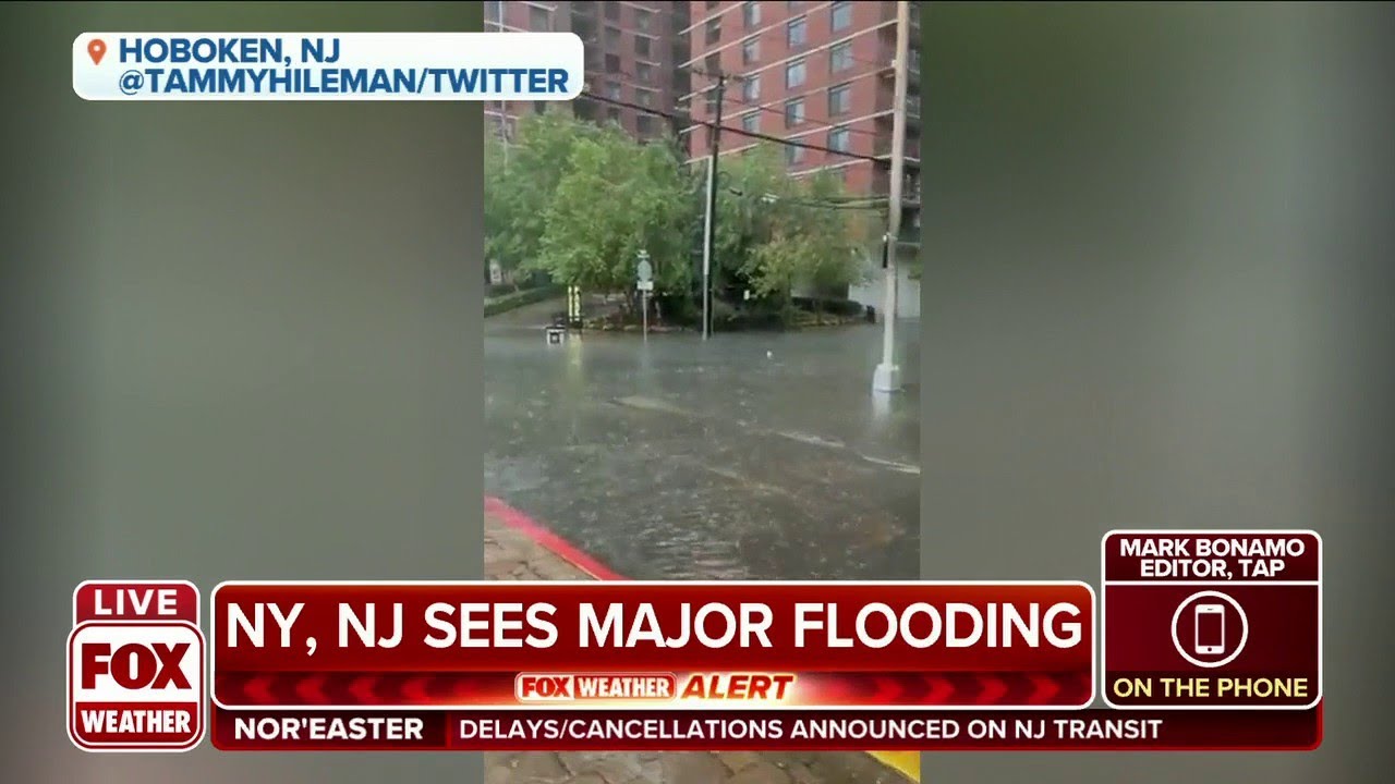 Flooding reported across portions of Newark, New Jersey | NewarkTV